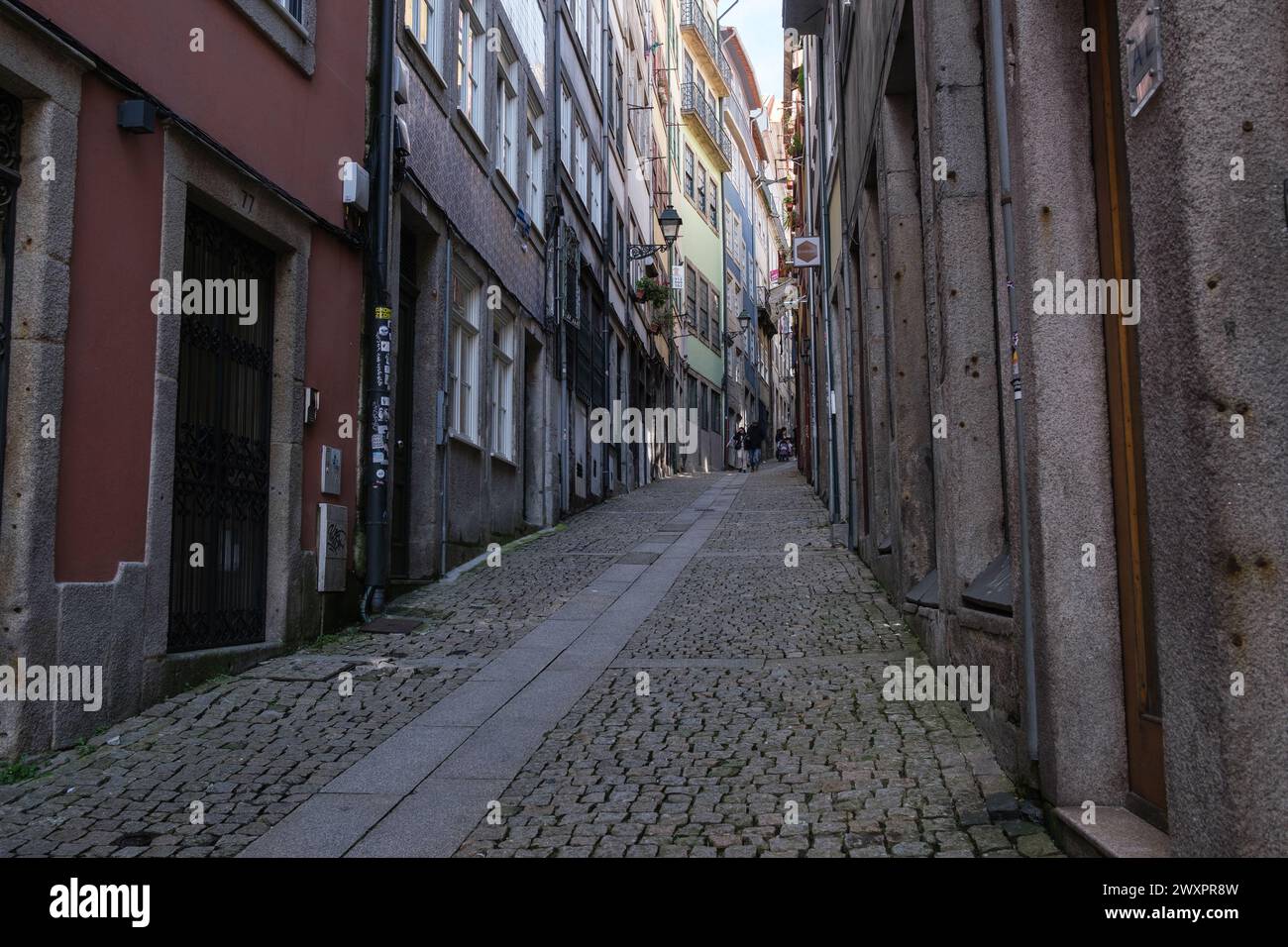 Madrid, Spain. 01st Apr, 2024. view of the Barrio Do Barredo in the ...