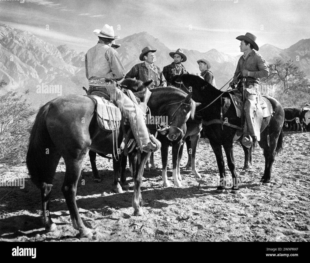 Bob Steele, Joel McCrea, Chill Willis, Howard Petrie, Henry Brandon, on ... Bob Steele, Joel McCrea, Chill Willis, Howard Petrie, Henry Brandon, on ...