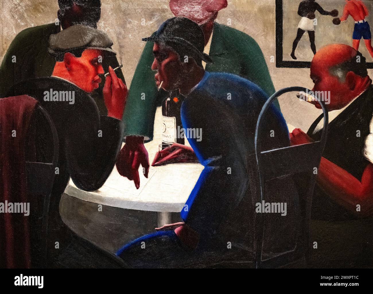 The Plotters done by Archibald Motely in 1933 during the Harlem ...