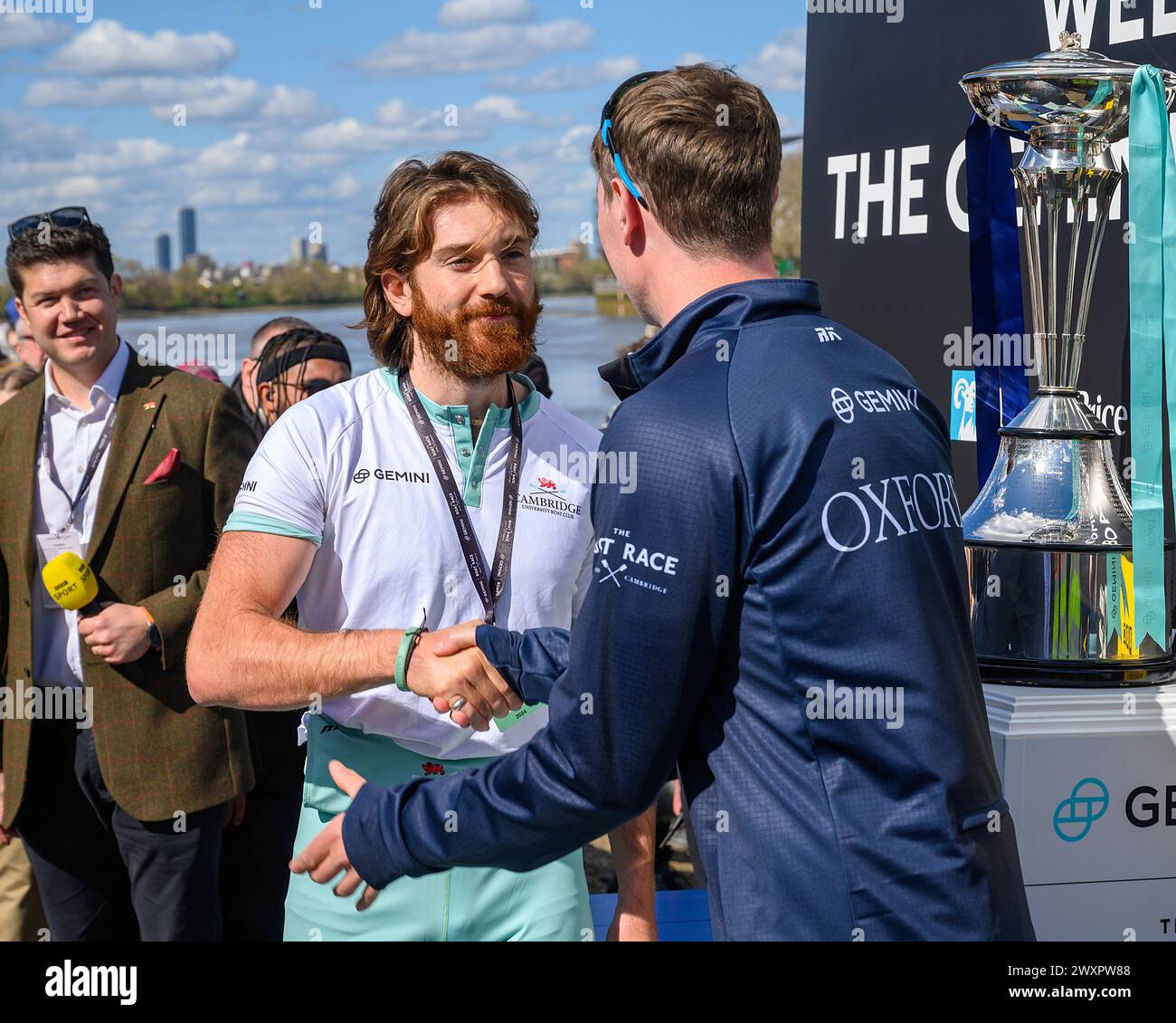 Saturday, March 30th 2024.169th Gemini Men's Boat Race. Cambridge's ...