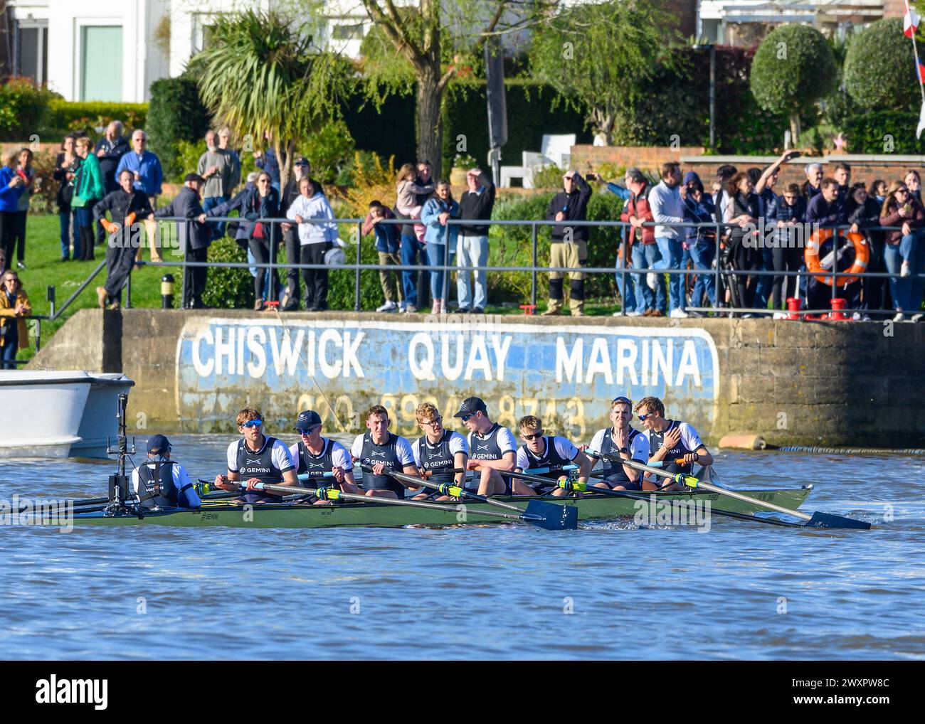 Saturday, March 30th 169th Gemini Men's Boat Race. The defeated Oxford ...