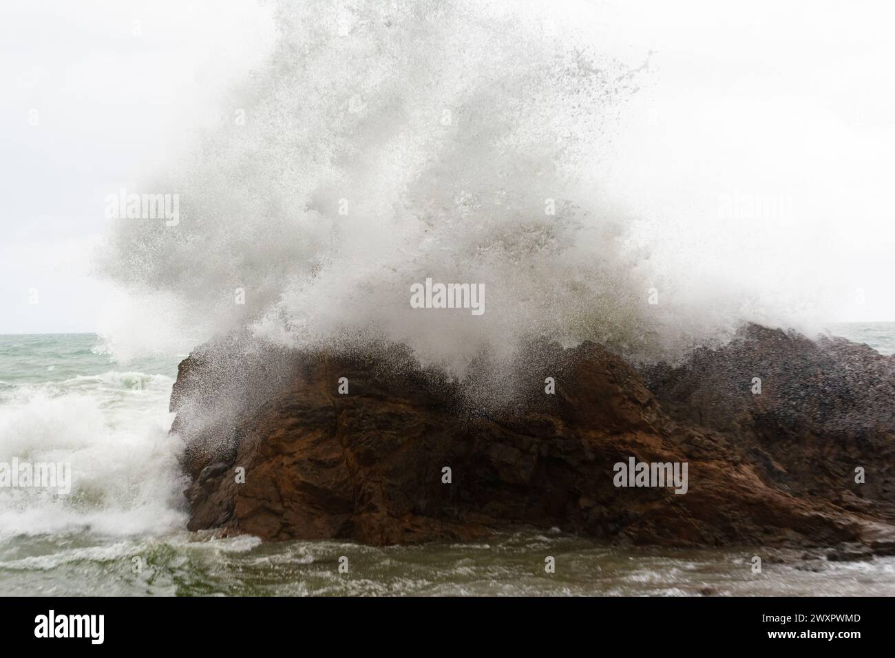 Weather storm rain waves hi-res stock photography and images - Alamy