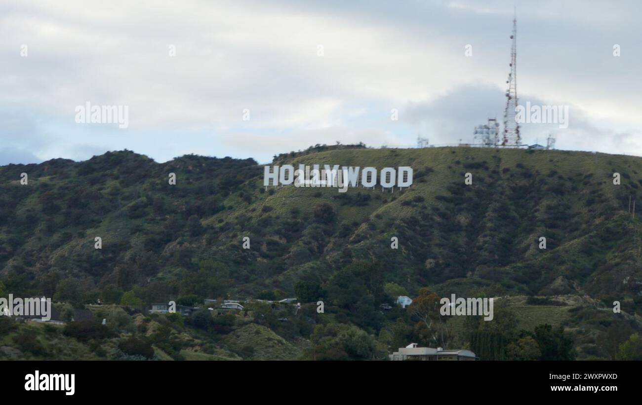 Los Angeles, California, USA 31st March 2024 The Hollywood Sign on ...
