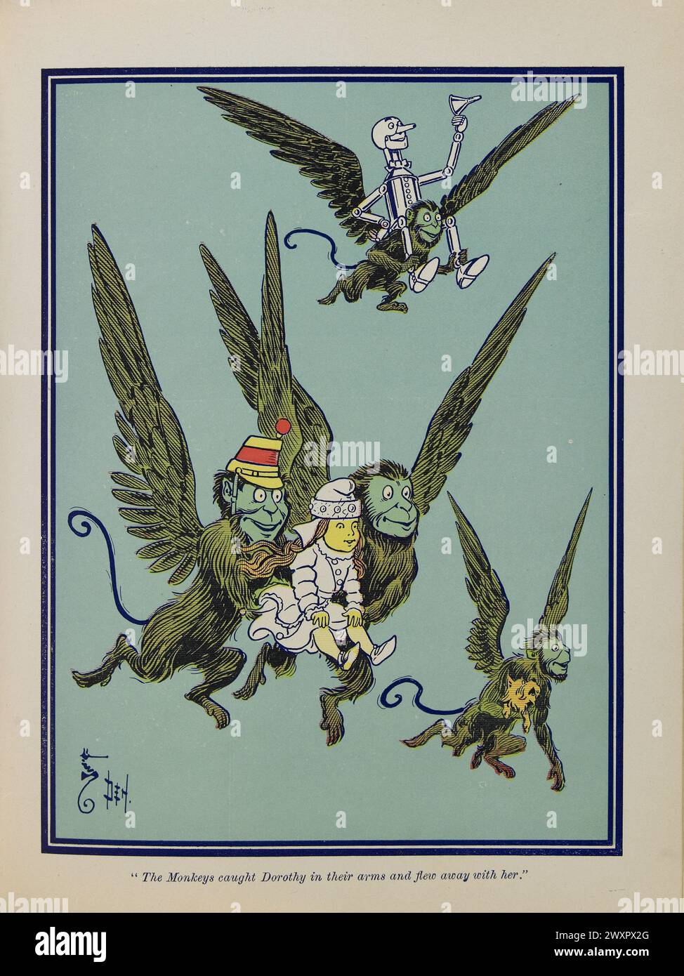 Flying monkeys wizard of oz hi-res stock photography and images - Alamy
