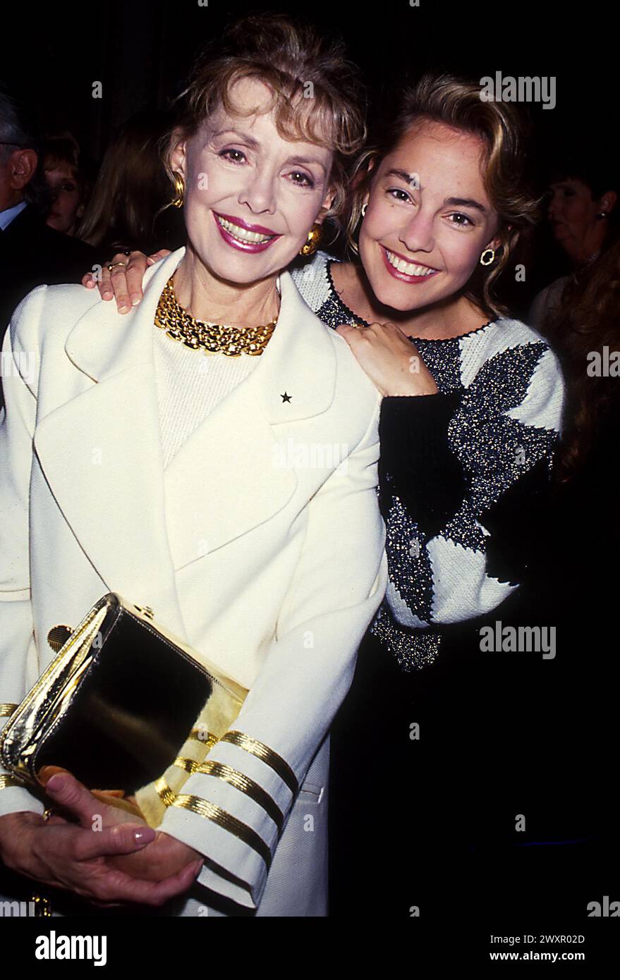 BARBARA RUSH and Daughter CLAUDIA COWAN. 1992 (Credit Image: © Lisa ...