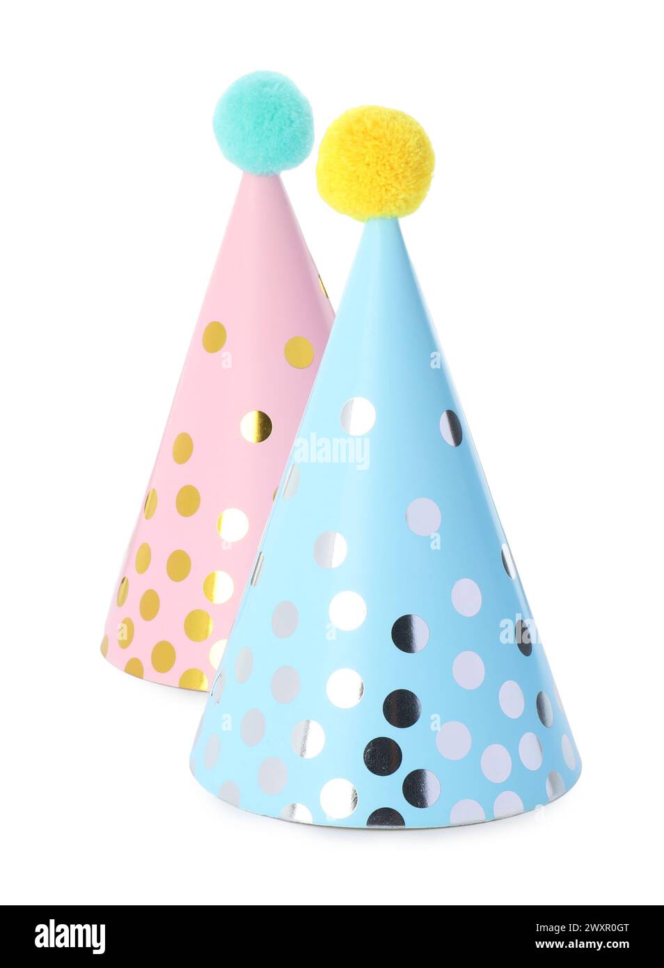 Two paper party hats hi-res stock photography and images - Alamy
