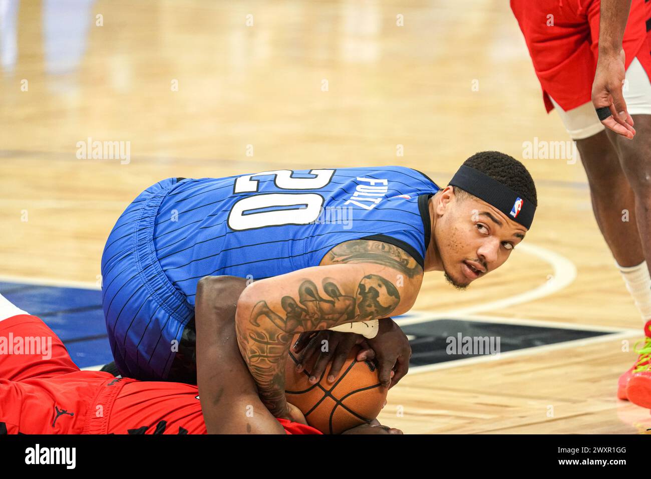 Orlando, Florida, USA, April 1, 2024, Orlando Magic guard Markelle ...