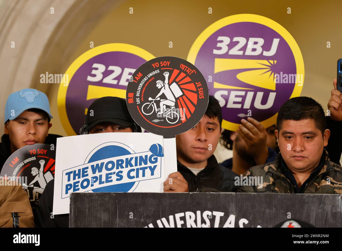 Ny, USA. 31st Mar, 2024. City Hall, New York, USA, April 01, 2024 ...