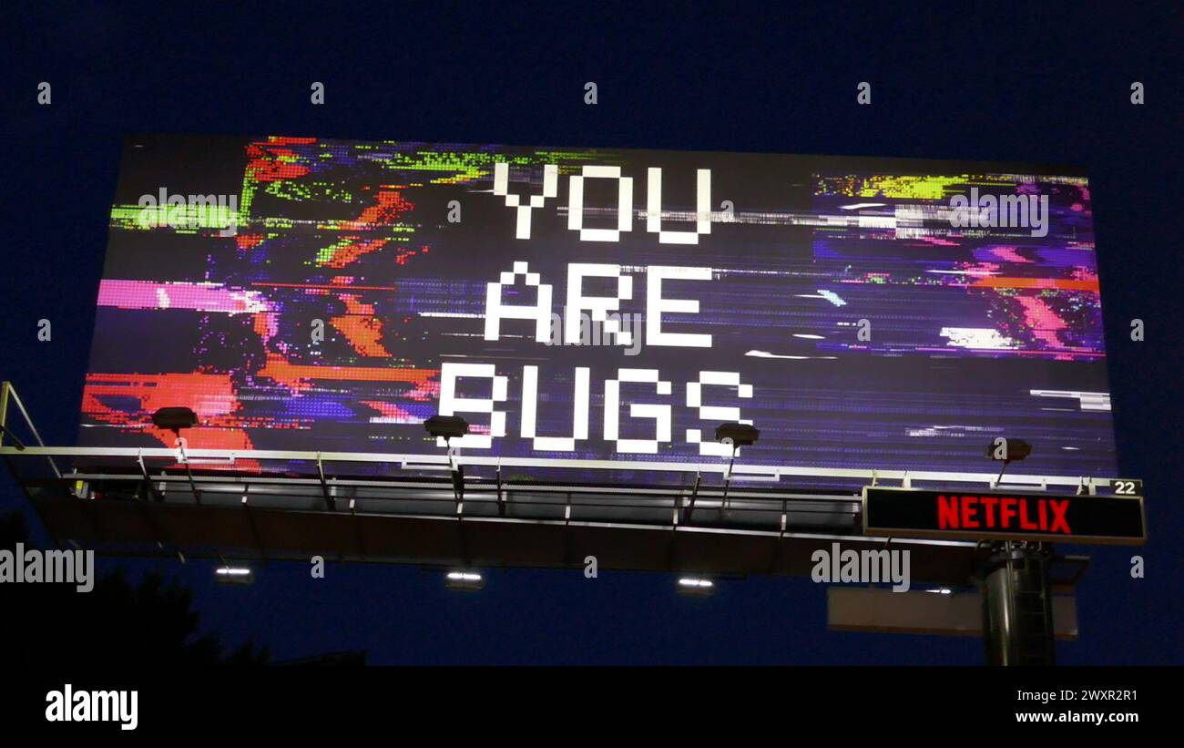 Los Angeles, California, USA 31st March 2024 Netflix You Are Bugs ...