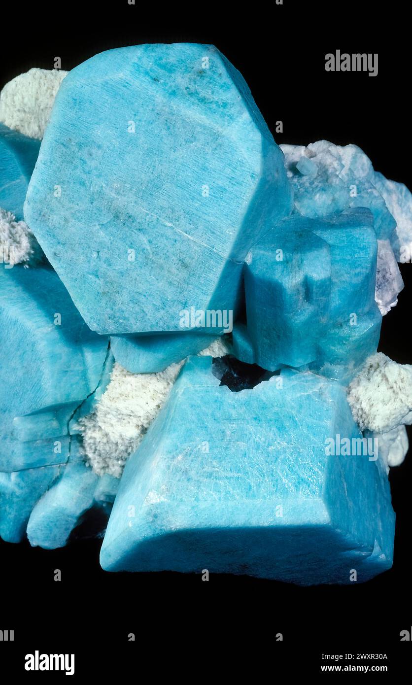 Microcline Feldspar AKA: Amazon Stone, Crystal, Peak, Colorado Stock ...