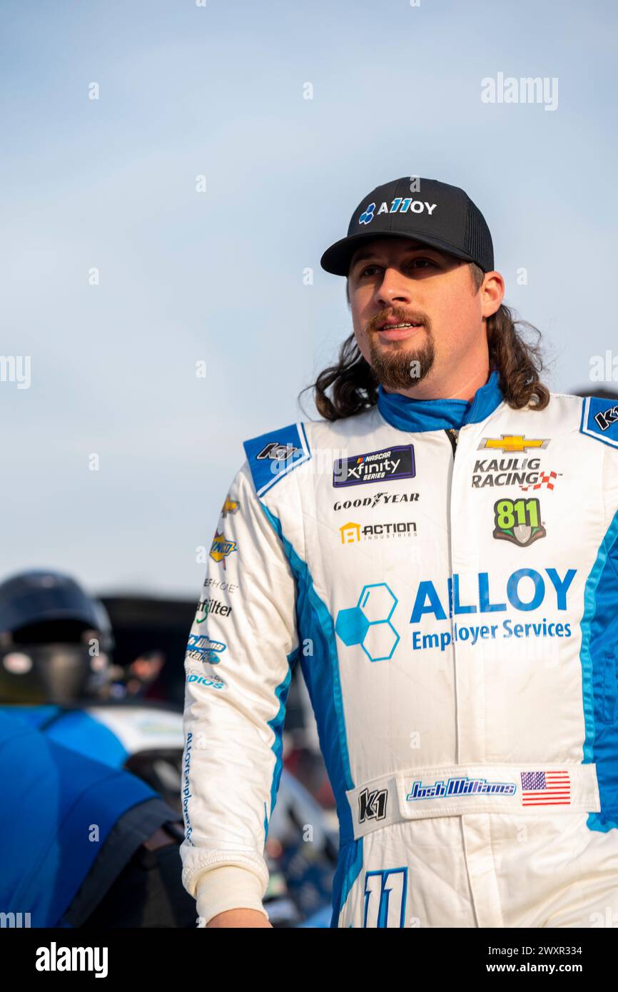 Richmond, Va, USA. 30th Mar, 2024. NASCAR Xfinity Series driver, JOSH ...