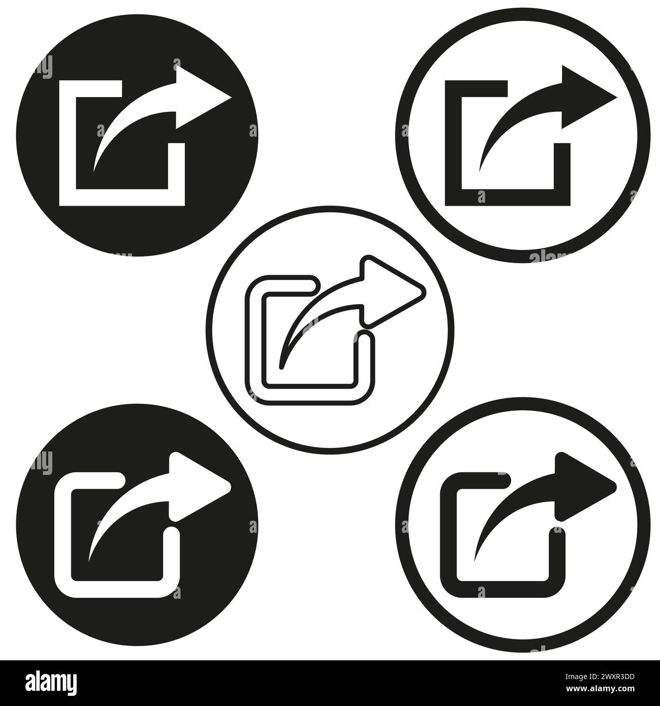 Symbols in circles hi-res stock photography and images - Alamy