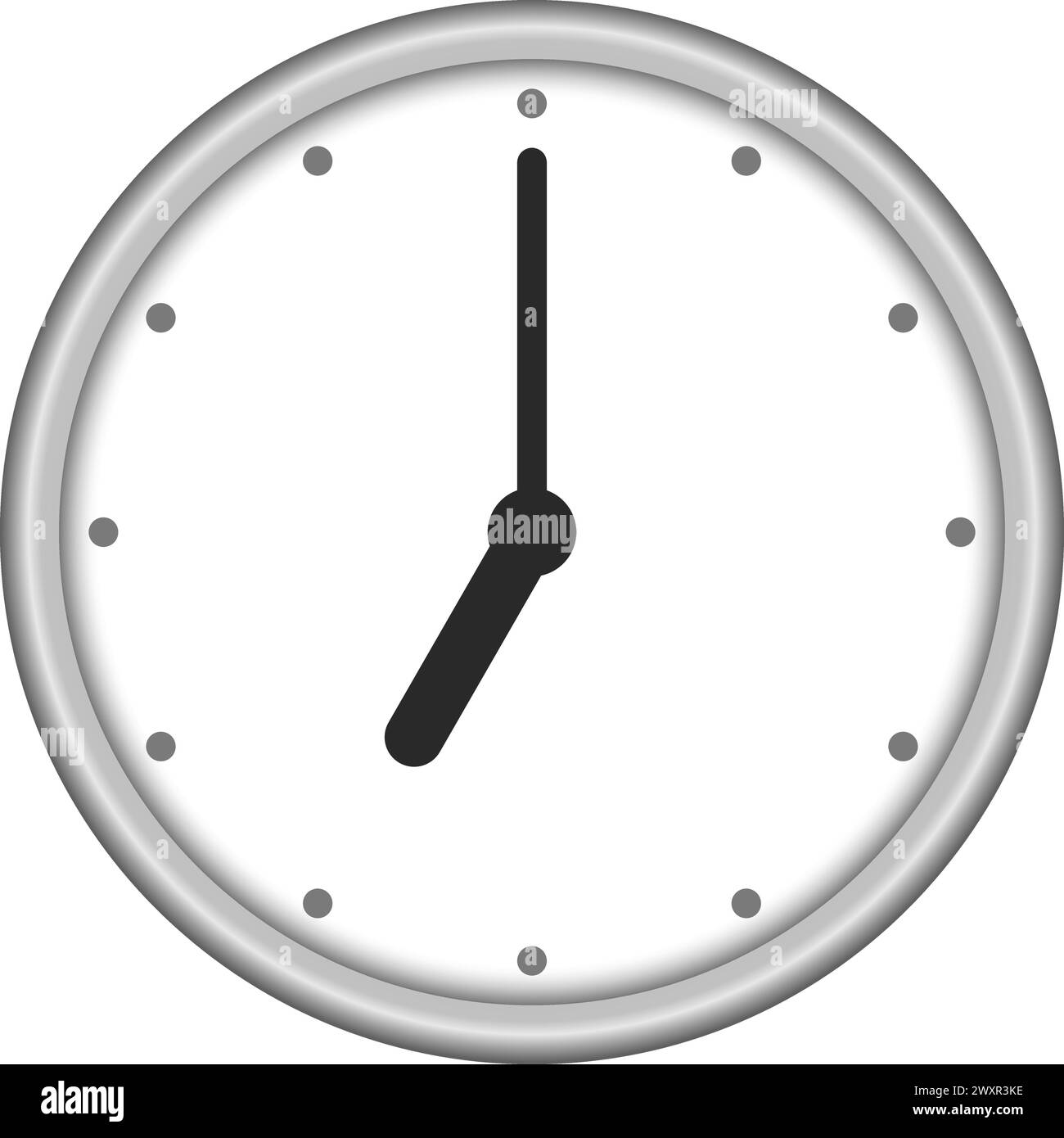 Seven o'clock Stock Vector Images - Alamy