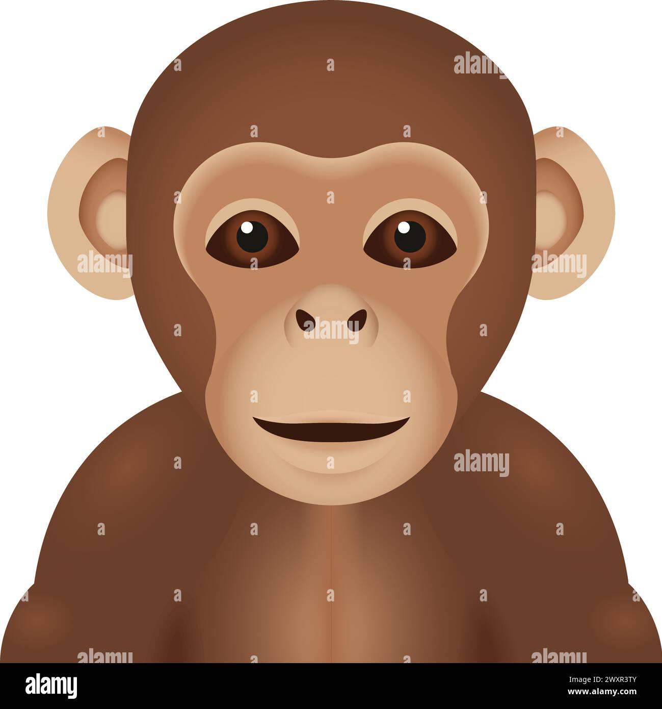 Monkey communication Stock Vector Images - Alamy