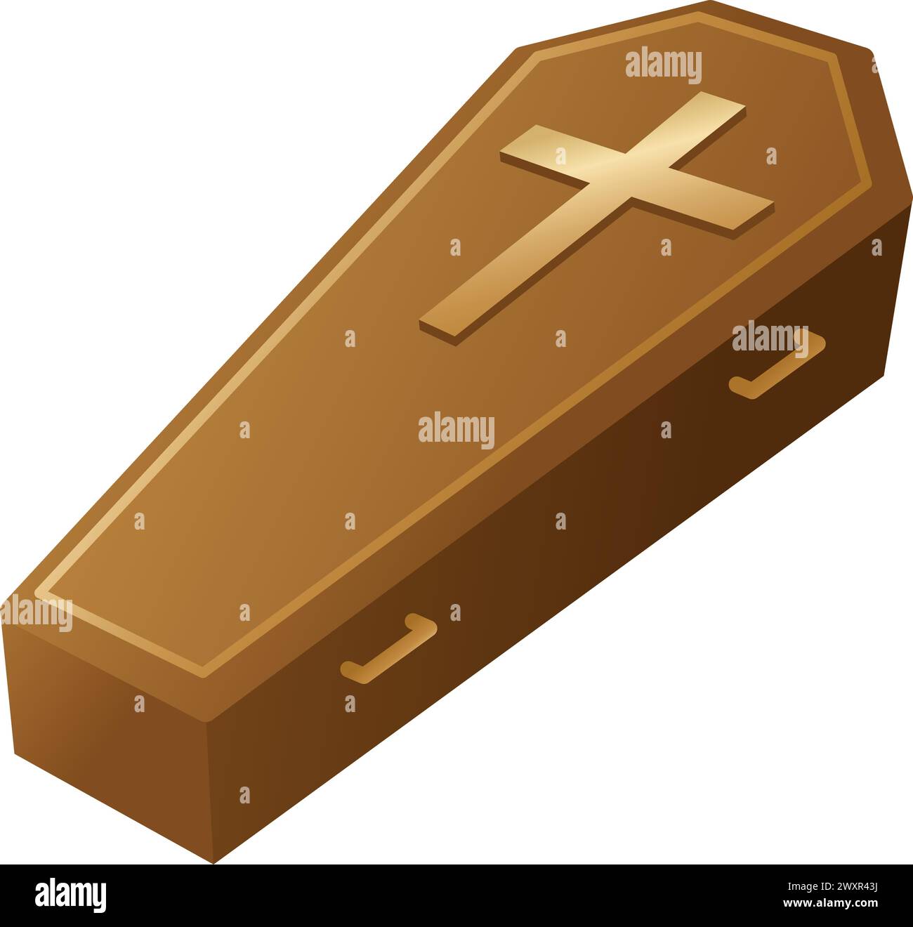 Coffin vector vectors Stock Vector Images - Alamy