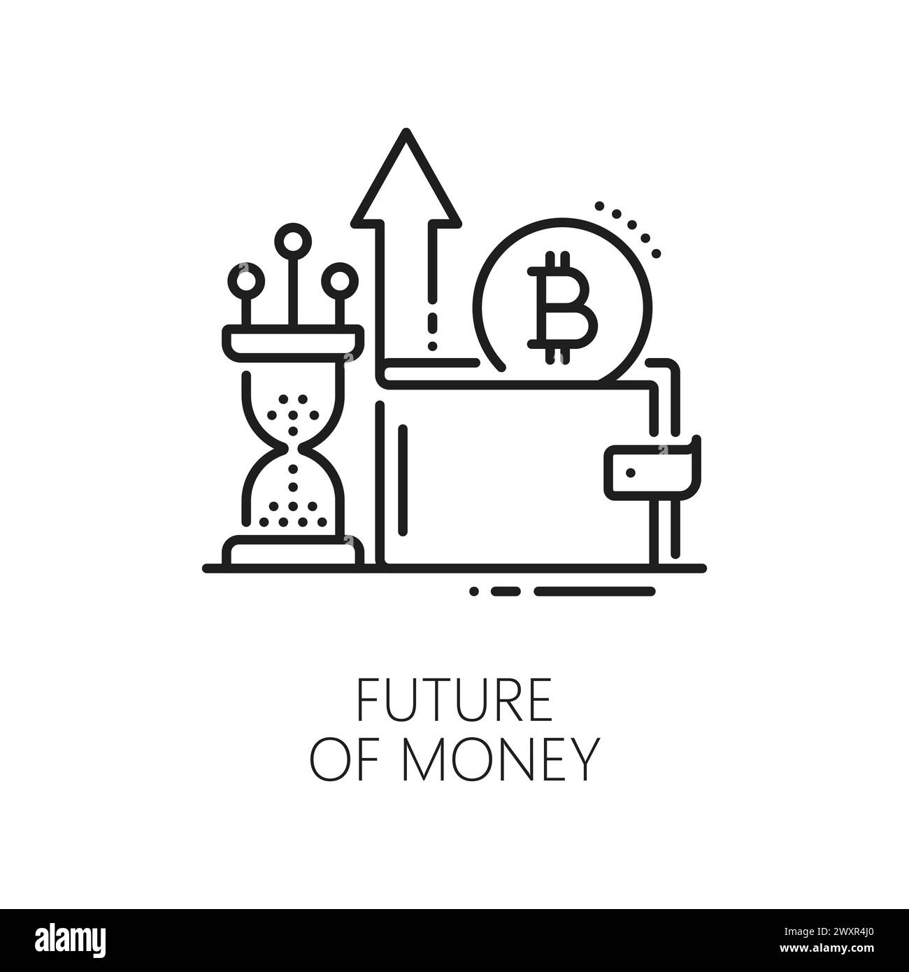 Blockchain technology, cryptocurrency online transaction, fintech ...