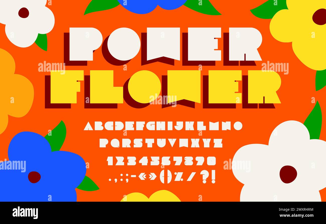 Blocky typography hi-res stock photography and images - Alamy