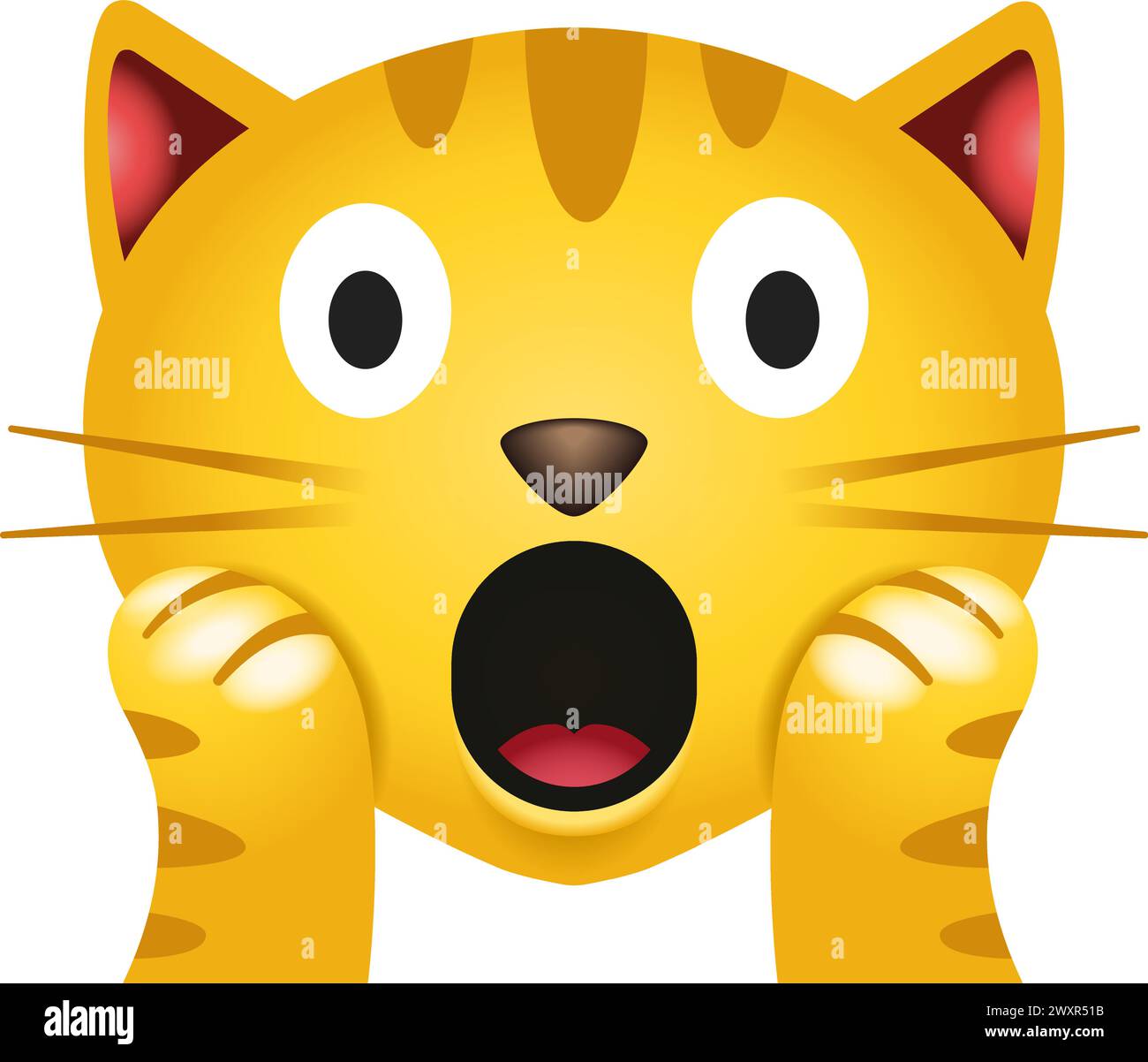 Weary cat Stock Vector Images - Alamy