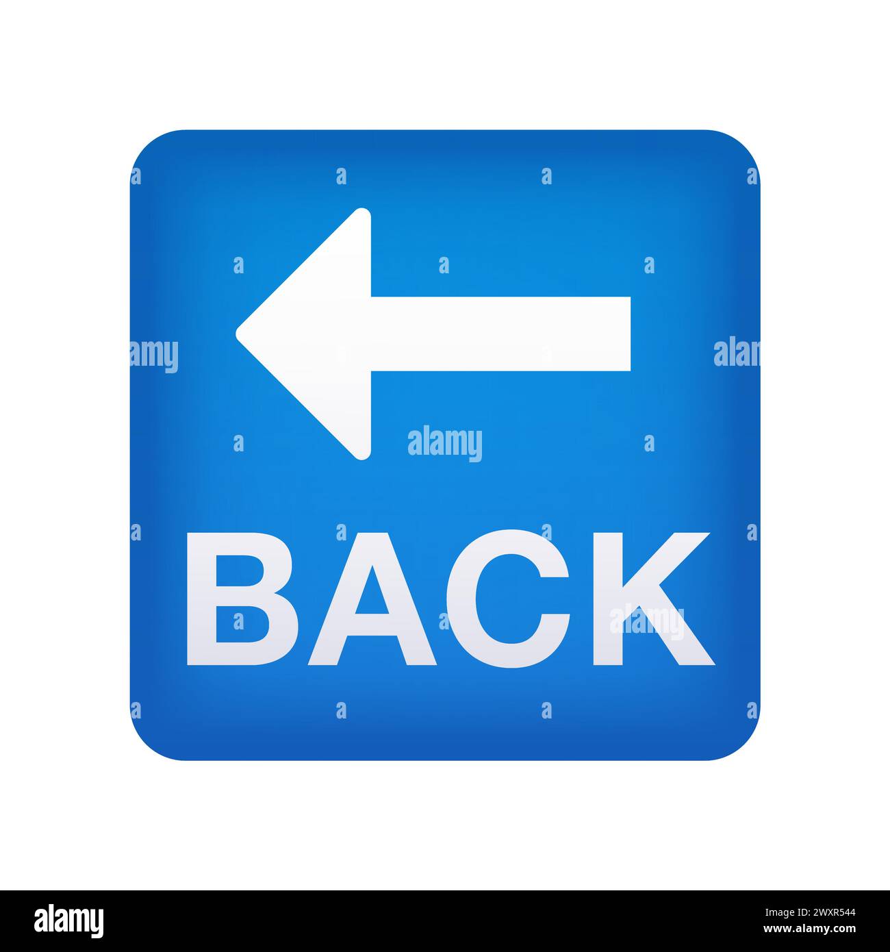 Back button icon collection hi-res stock photography and images - Alamy