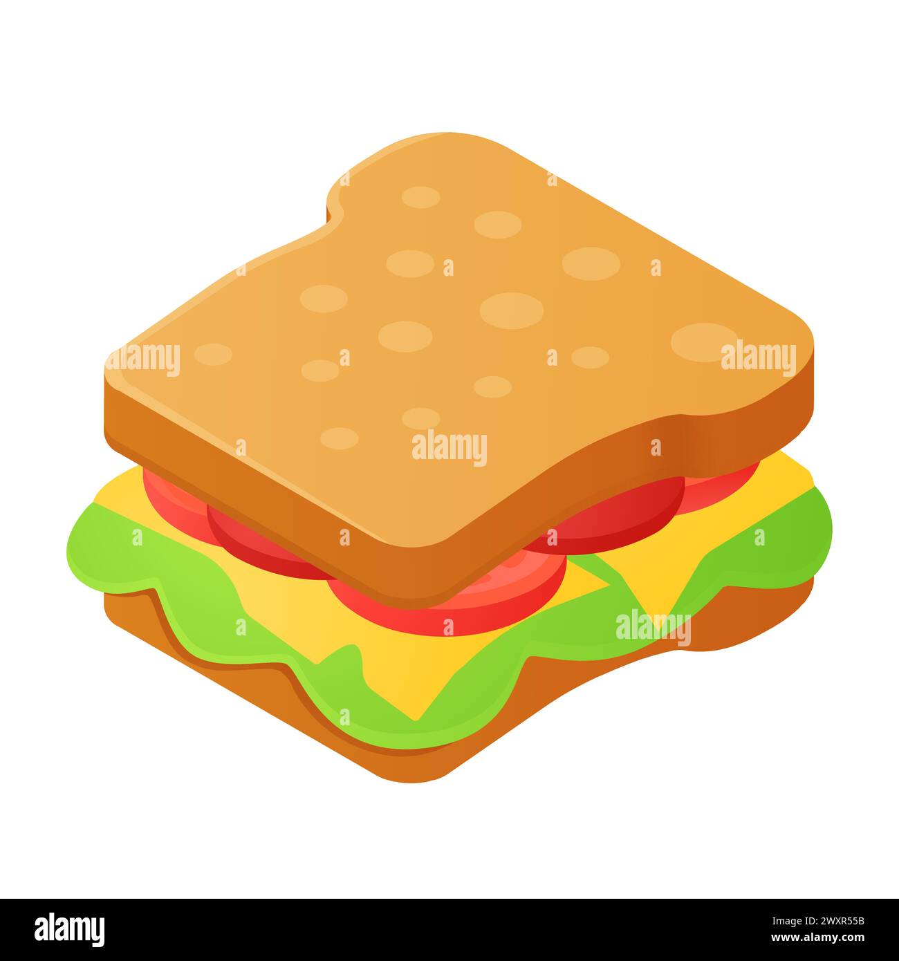 Sandwich stock vector hi-res stock photography and images - Alamy