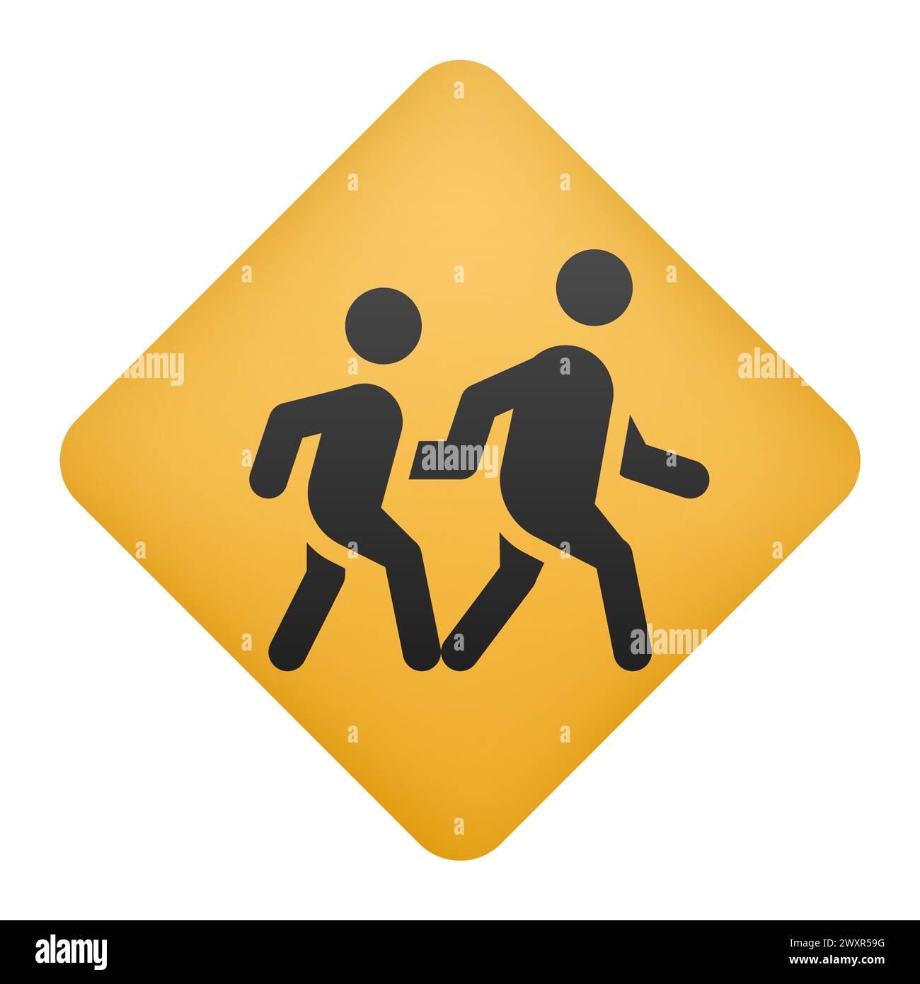Crossing not in use sign Stock Vector Images - Alamy
