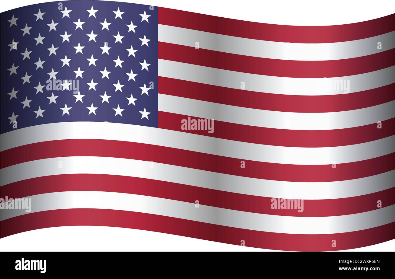 Abstract america flag Stock Vector Images - Alamy