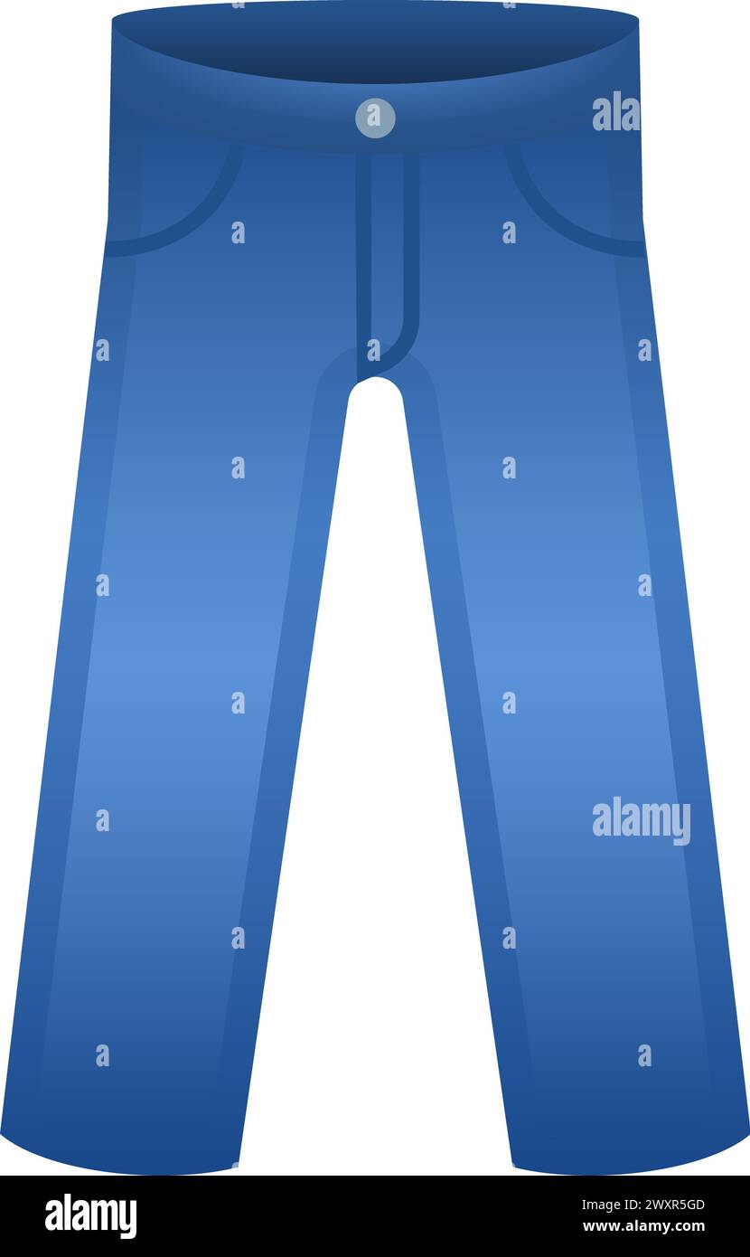 Jeans symbol Stock Vector Images - Alamy