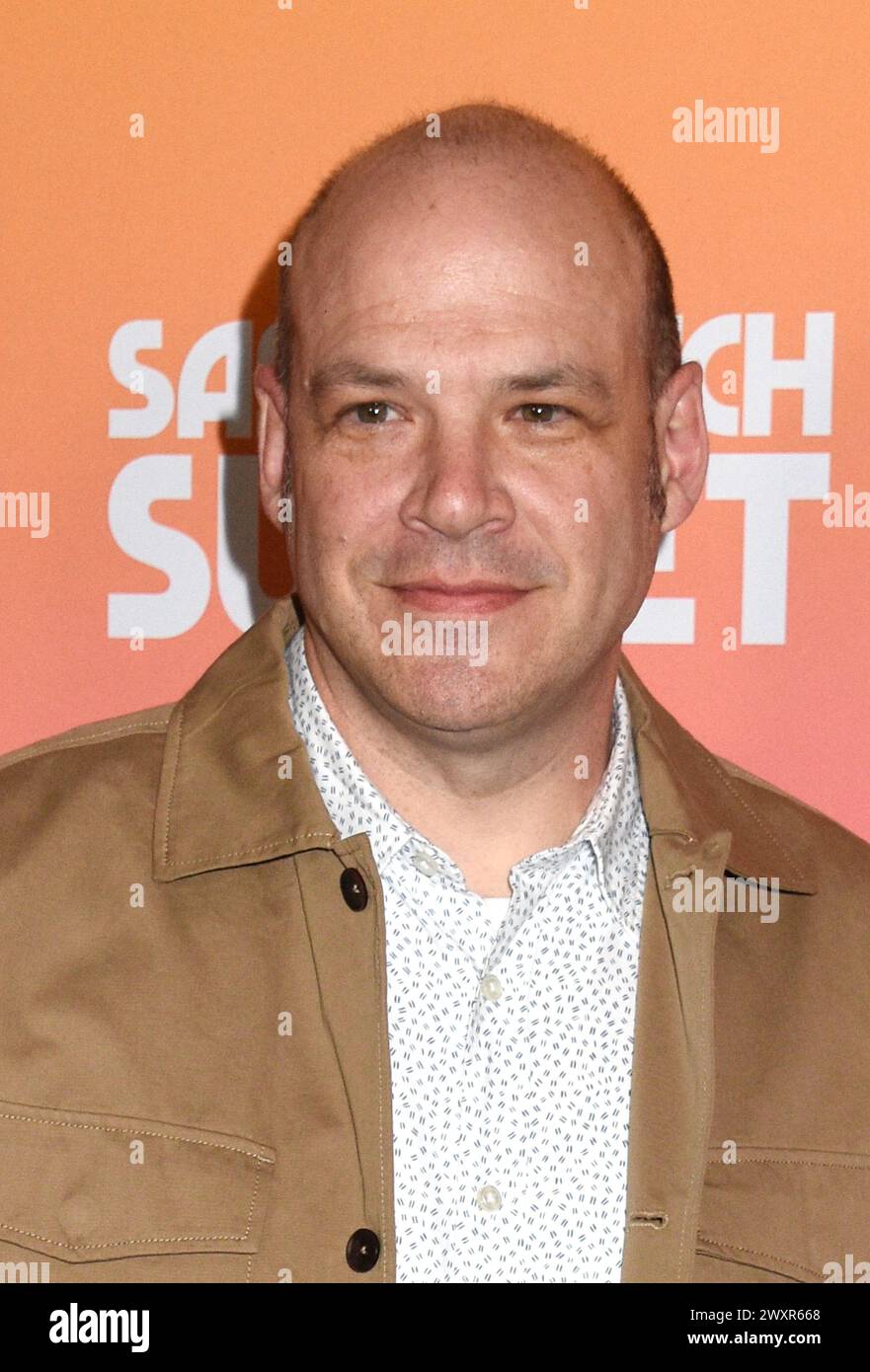 New York, NY, USA. 1st Apr, 2024. Nathan Zellner at the premiere of ...