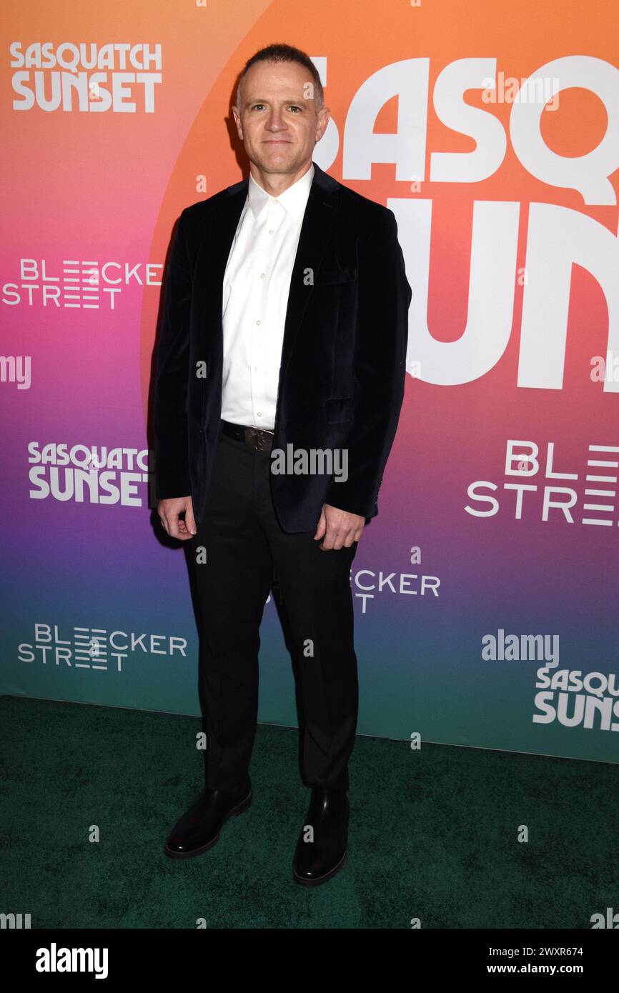 New York, NY, USA. 1st Apr, 2024. David Zellner at the premiere of ...