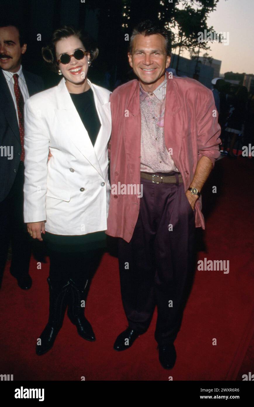 David Leisure and wife Kelly Circa 1980's Credit: Ralph Dominguez ...