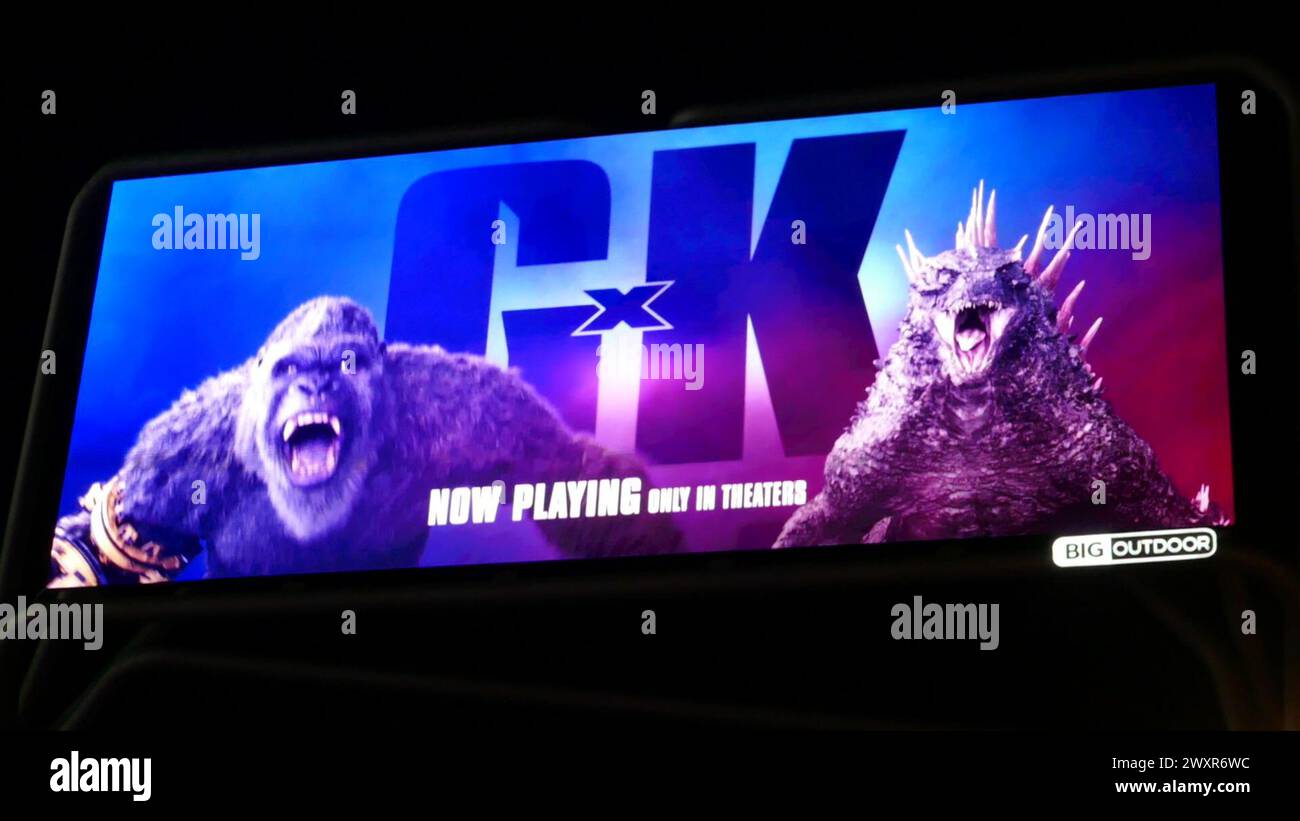 Godzilla x kong movie hi-res stock photography and images - Alamy