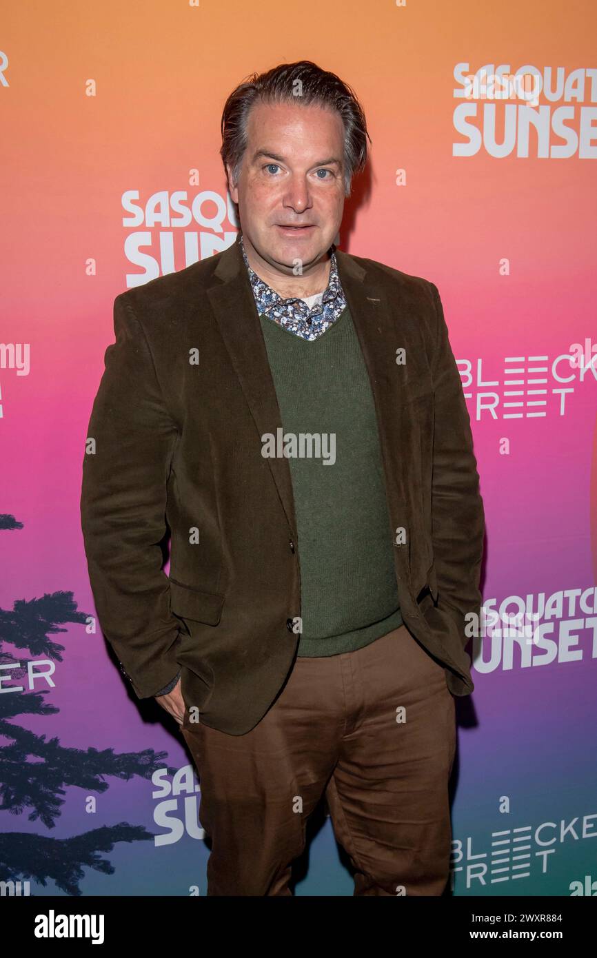 NEW YORK, NEW YORK - APRIL 01: George Rush attends "Sasquatch Sunset ...