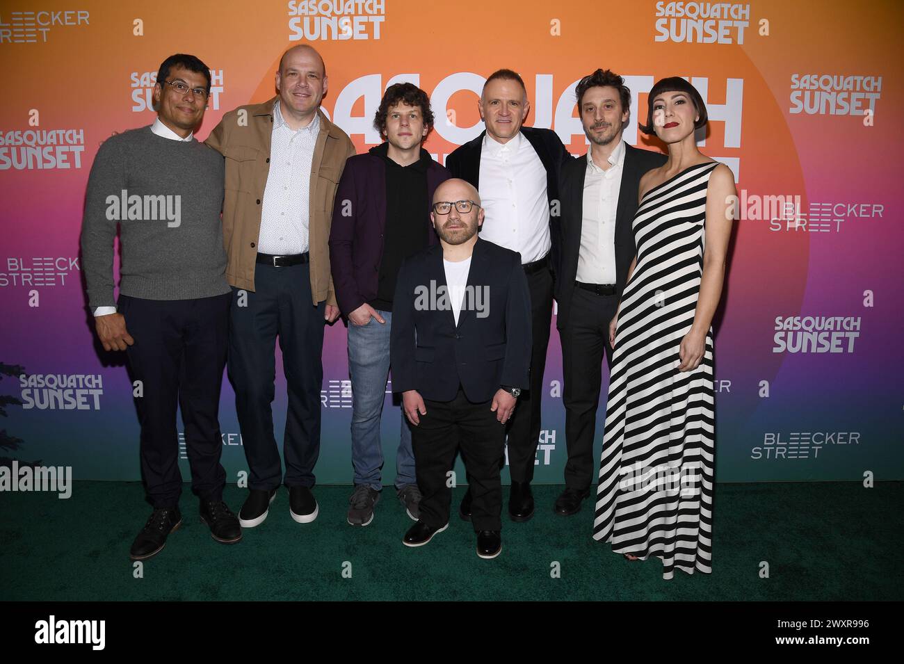 New York, USA. 01st Apr, 2024. L-R) Toto Miranda, Nathan Zellner, Jesse ...
