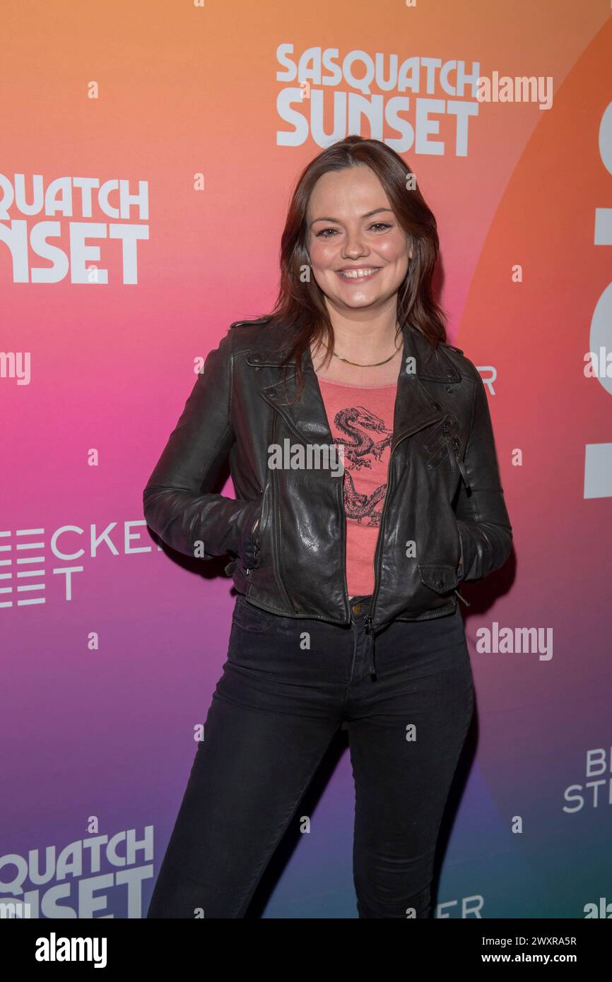 New York, New York, USA. 1st Apr, 2024. (NEW) "Sasquatch Sunset" New ...