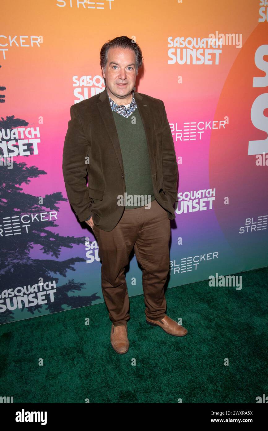 New York, New York, USA. 1st Apr, 2024. (NEW) "Sasquatch Sunset" New ...