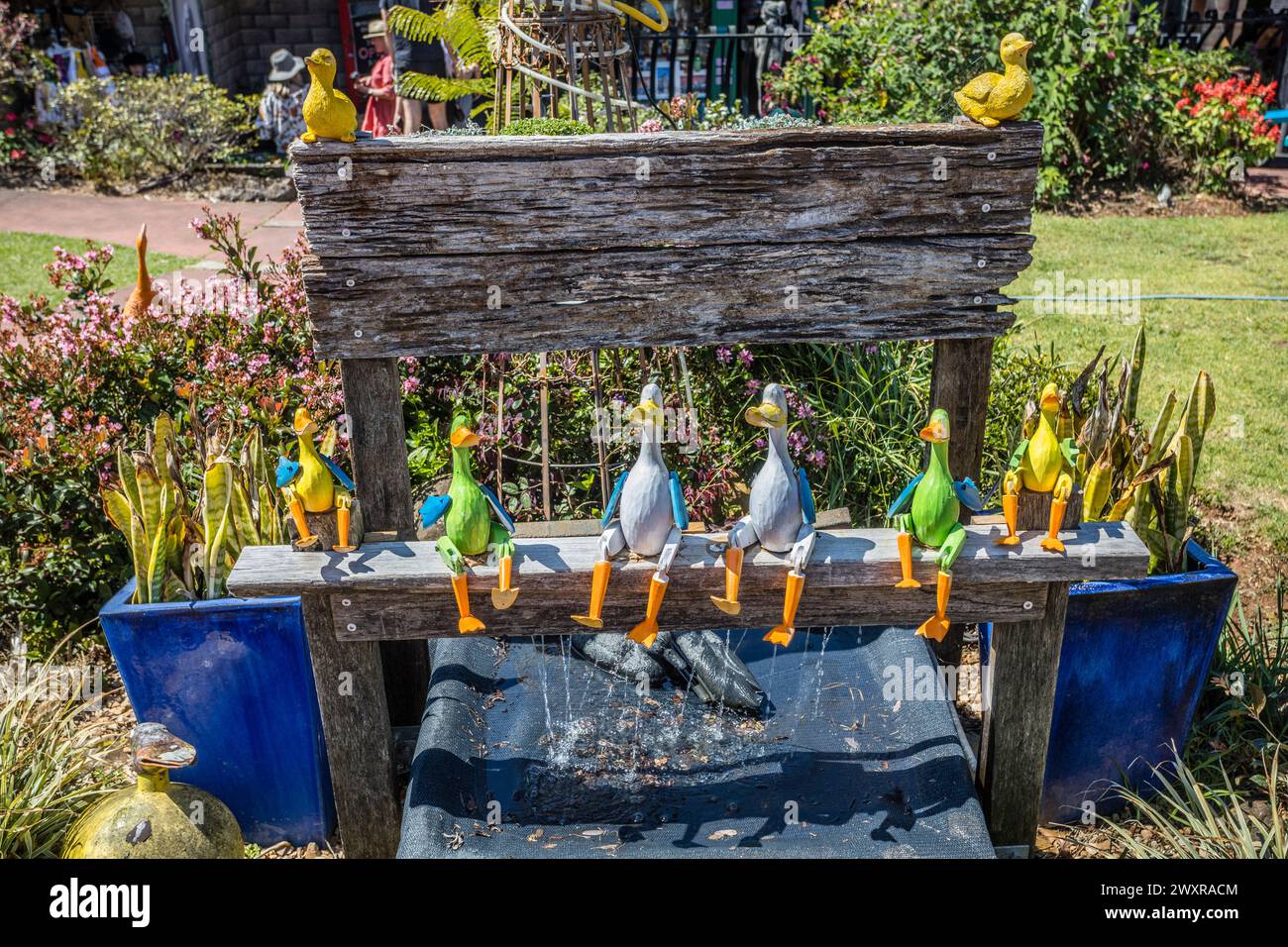 sitting duck display at a curio shop on Tambourine Mountains popular ...