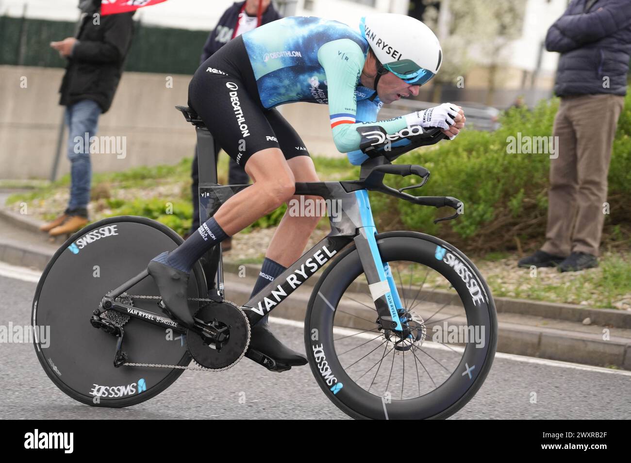 Bruno, ARMIRAIL DECATHLON AG2R LA MONDIALE TEAM during the Itzulia Basque Country 2024, cycling ...