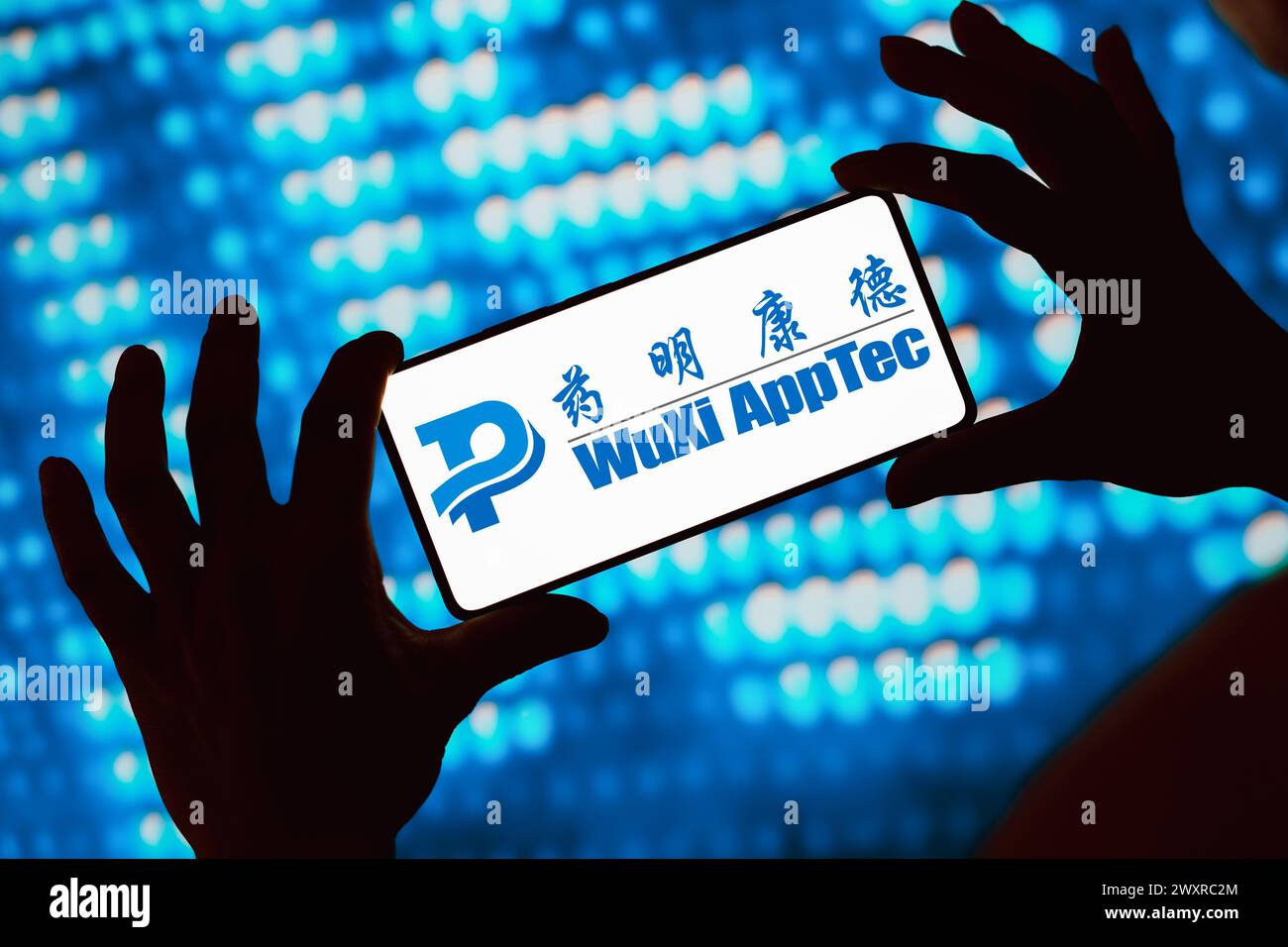 Brazil. 4th Mar, 2024. In this photo illustration, the WuXi AppTec logo ...