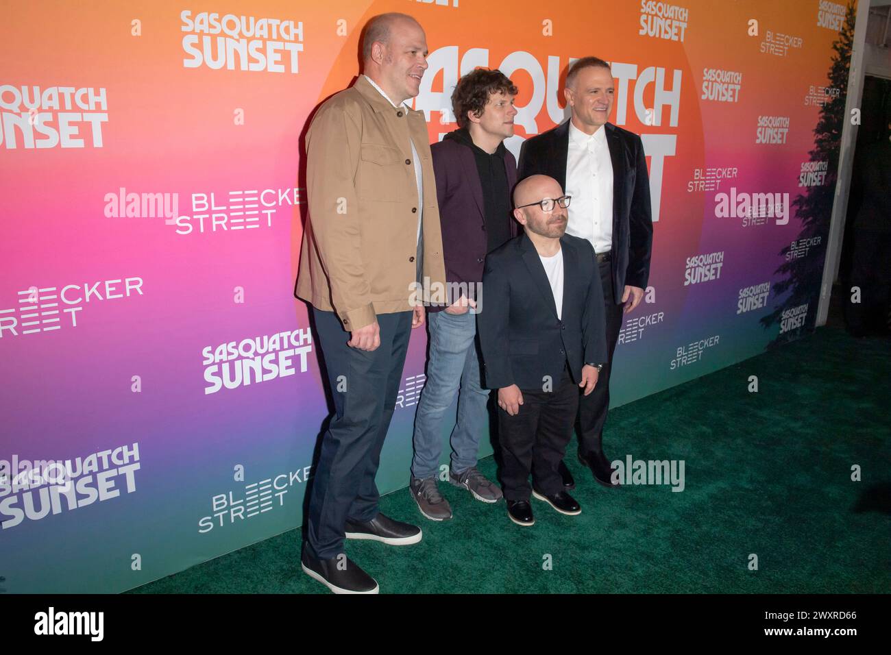 New York, United States. 01st Apr, 2024. (L-R) Nathan Zellner, Jesse ...