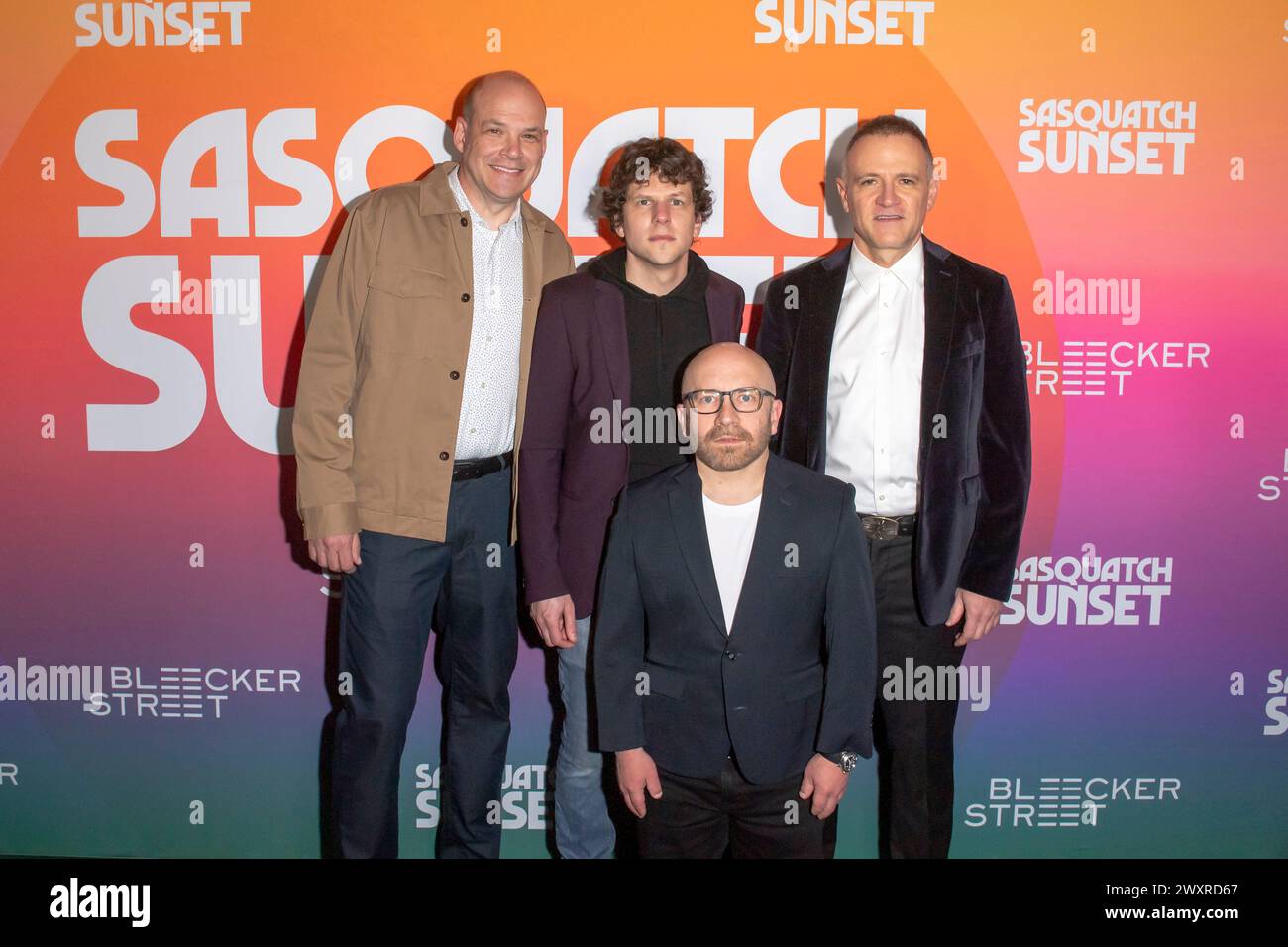 New York, United States. 01st Apr, 2024. (L-R) Nathan Zellner, Jesse ...