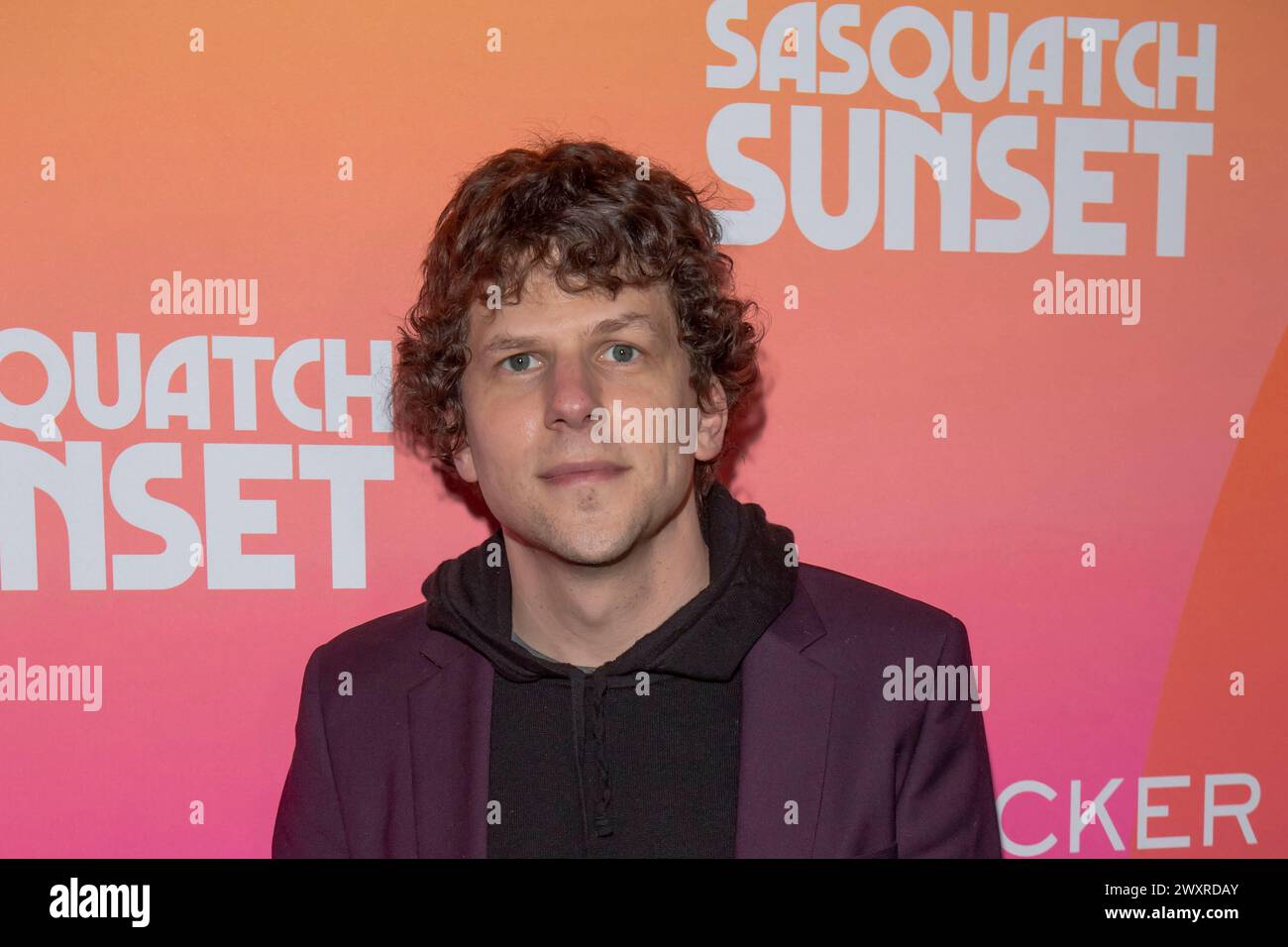 New York, United States. 01st Apr, 2024. Jesse Eisenberg attends ...