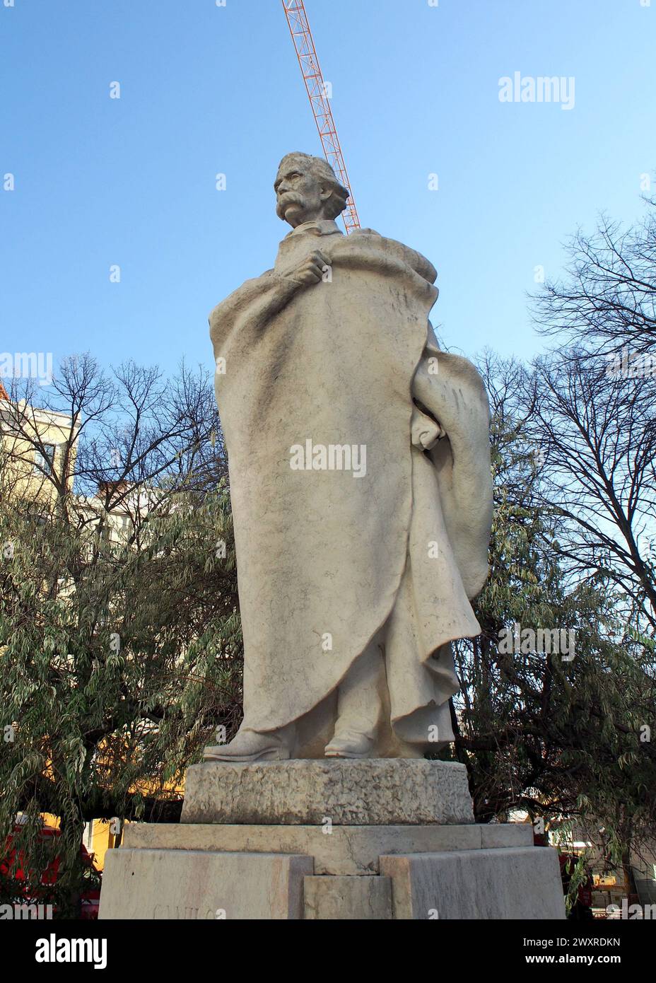 Statue of Camilo Castelo Branco, famous 19th-century Portuguese writer ...