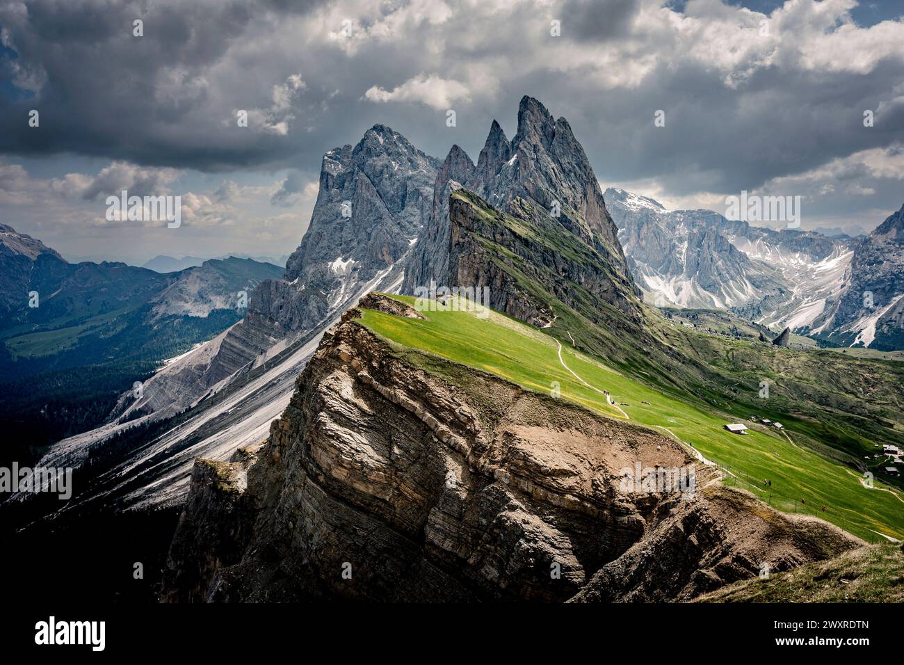 view of the seceda Stock Photo - Alamy