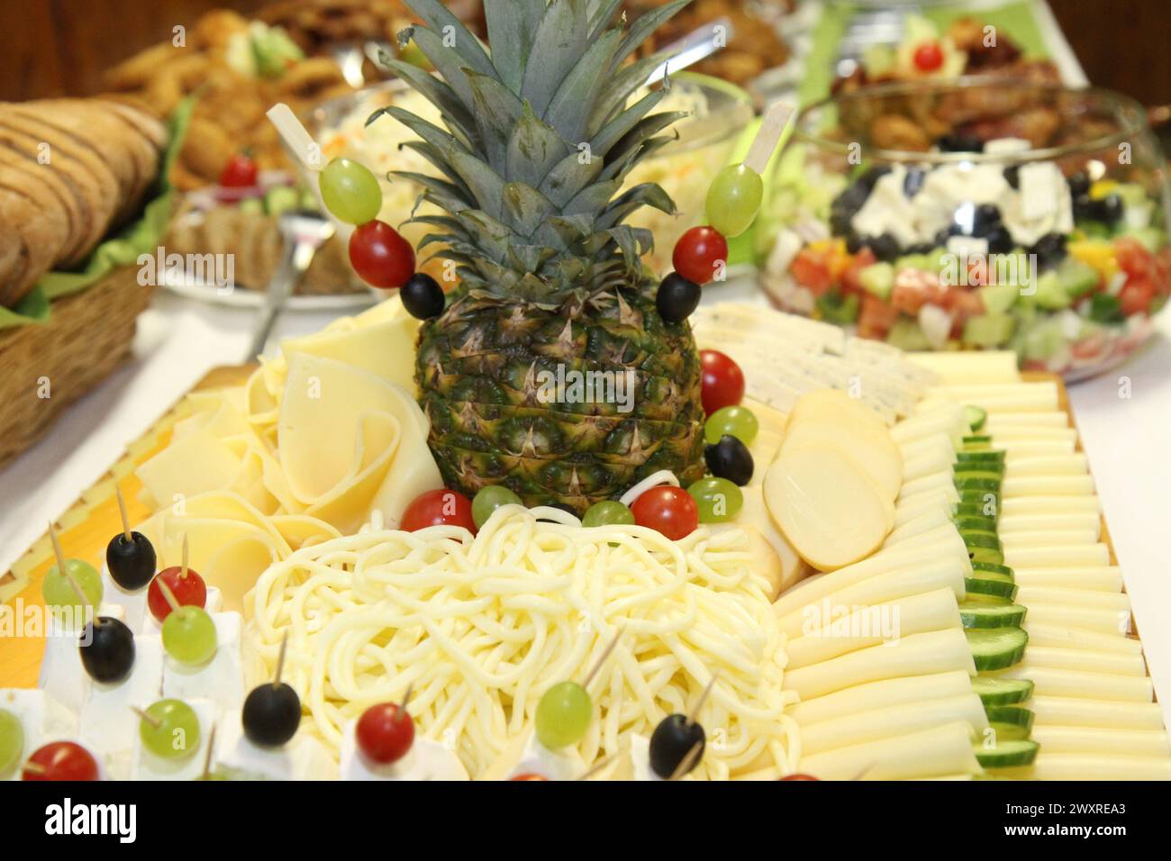 cheese collection texture as very nice food background Stock Photo - Alamy