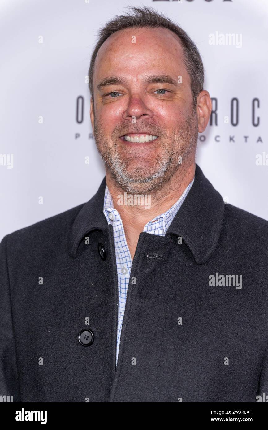 Los Angeles, USA. 01st Apr, 2024. Comedian Greg Baldwin attends Christine Peake's "Cheeky Peakey ...