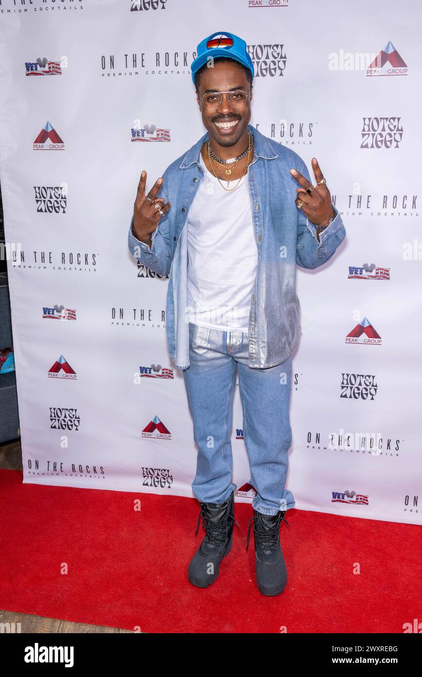 Los Angeles, USA. 01st Apr, 2024. Comedian Willie Macc attends ...
