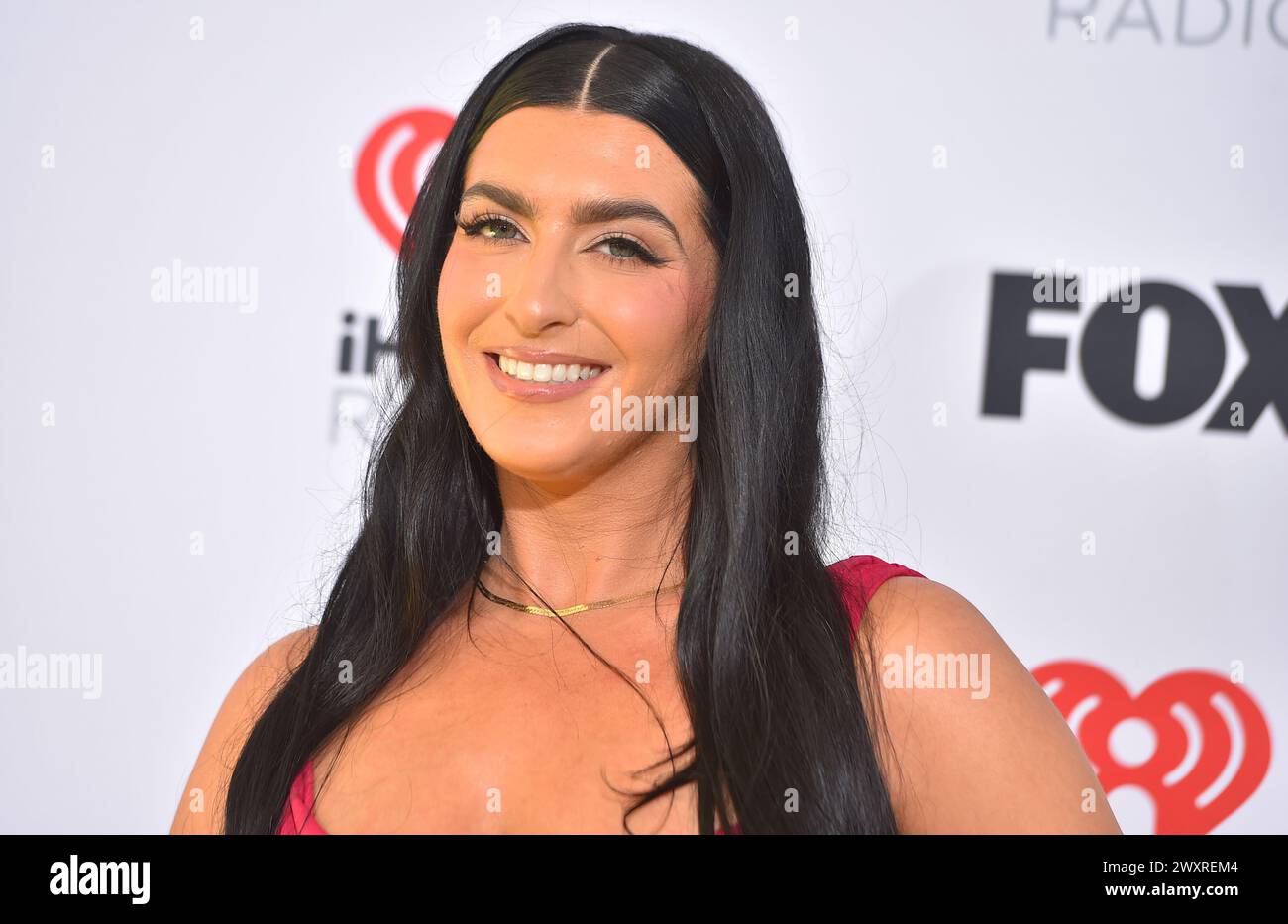 Carianne Older arrives at the iHeartRadio Music Awards on Monday, April ...