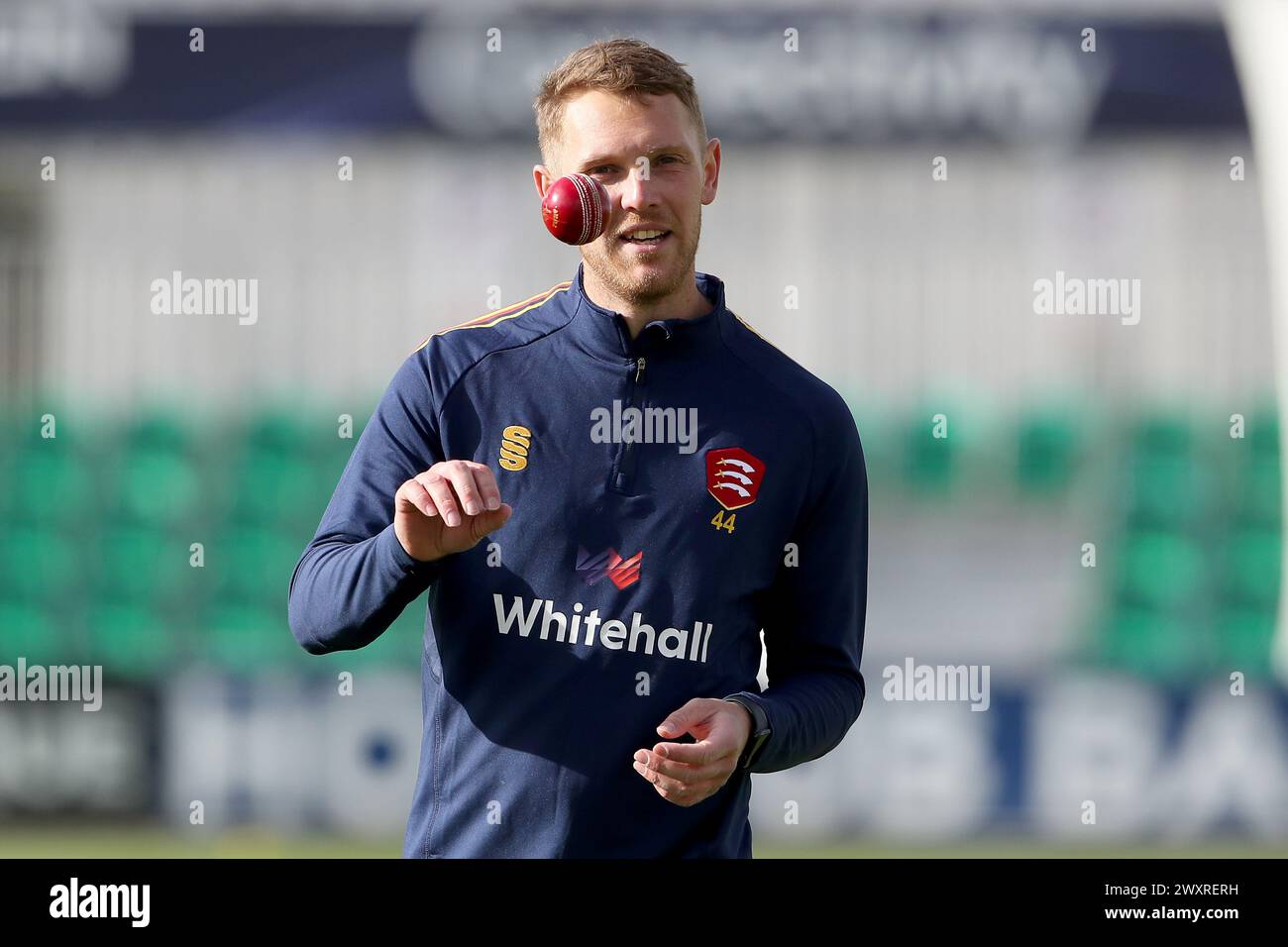 Jamie Porter of Essex during Essex CCC vs Middlesex CCC, Friendly Match ...