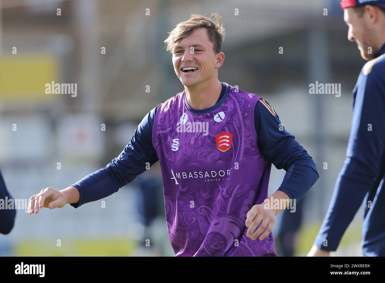 Michael Pepper of Essex during Essex CCC vs Middlesex CCC, Friendly ...
