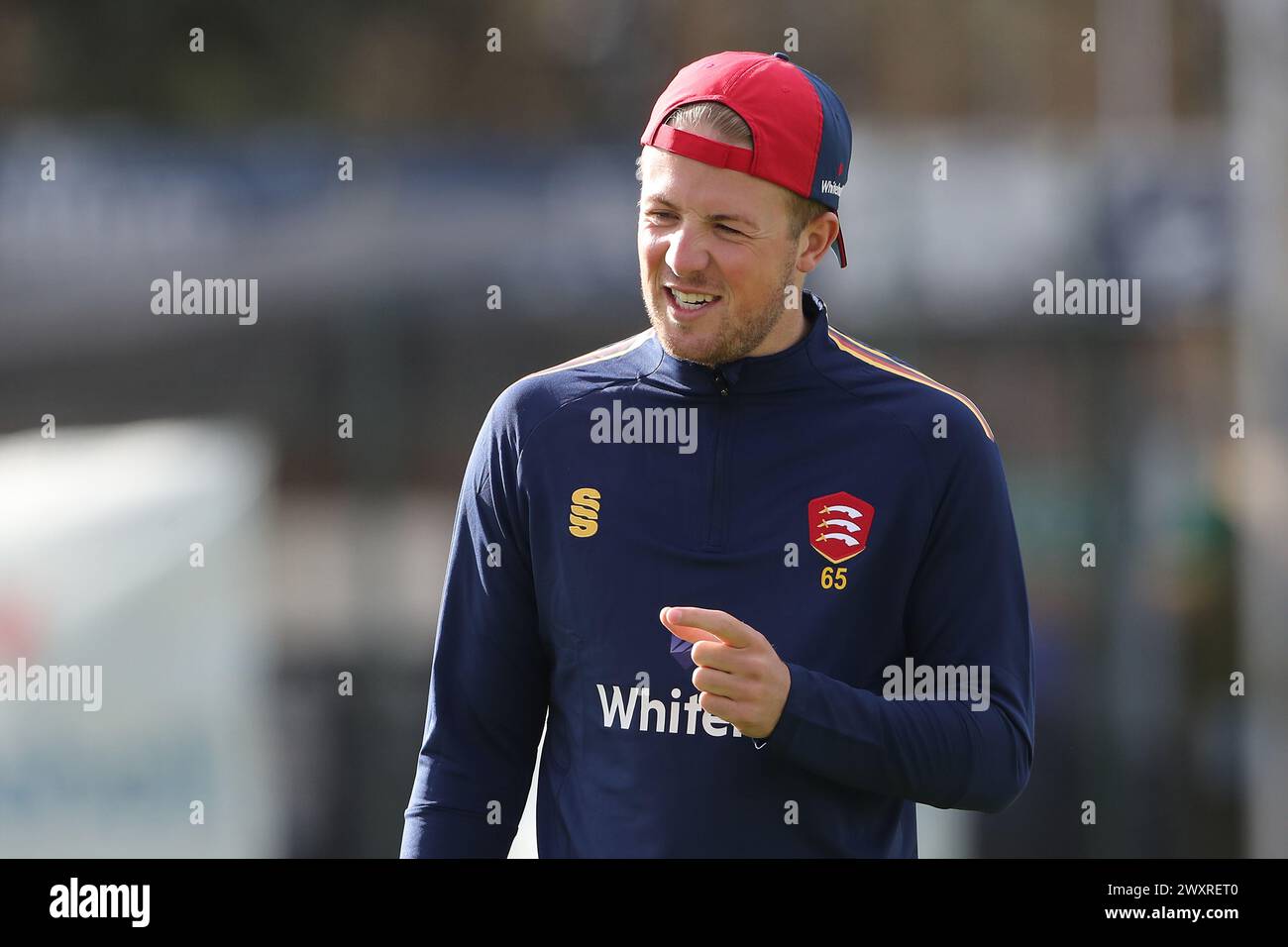 Ben Allison of Essex during Essex CCC vs Middlesex CCC, Friendly Match ...